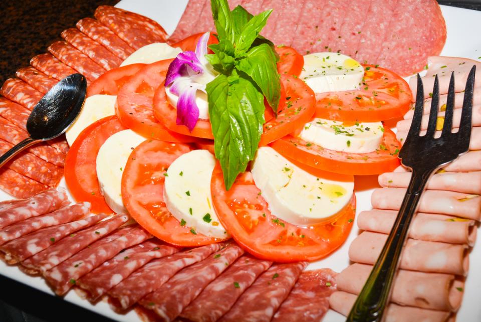 Colorful Cold Cut Platter | Shutterbug Colorful Cold Cut Platter | Shutterbug